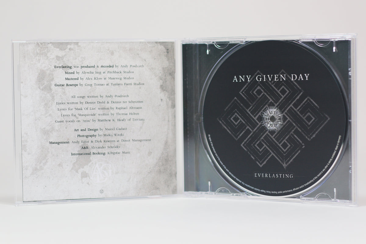 Any Given Day - Everlasting - CD (2016) – Redfield Records